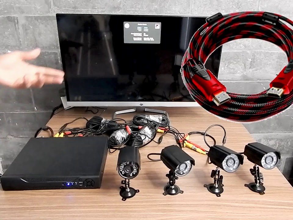 KIT 4G de Cámaras de seguridad WIFI COMO INSTALAR Y CONFIGURAR? 1 ...